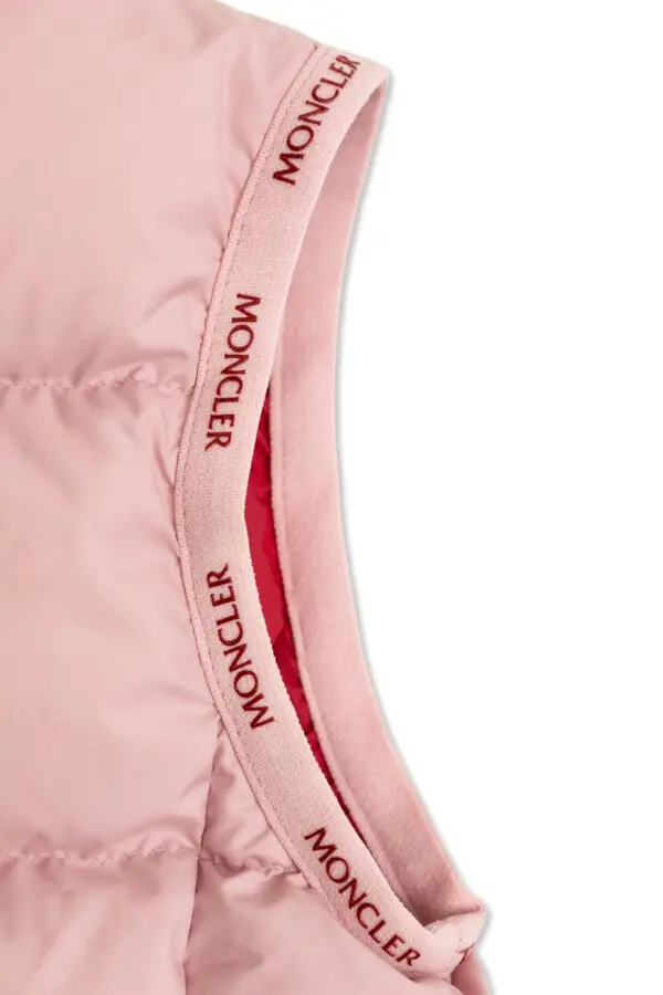 Moncler Quilted Logo Patch Vest