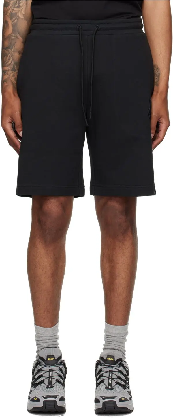 Moncler Logo Patch Drawstring Shorts