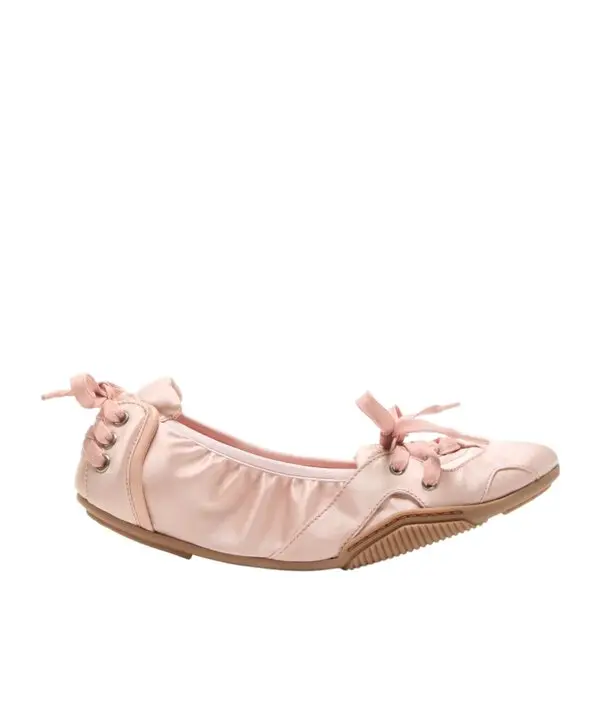 Acne Studios Round-toe Ballet Flats