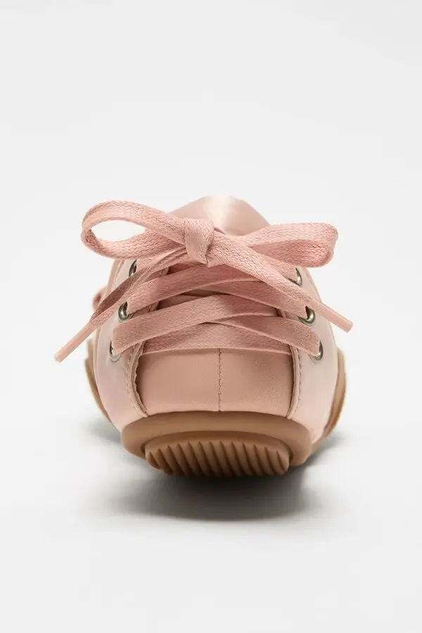 Acne Studios Round-toe Ballet Flats