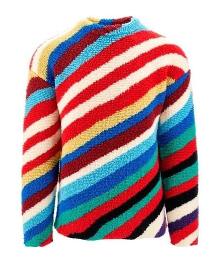 Bottega Veneta Striped Crewneck Jumper