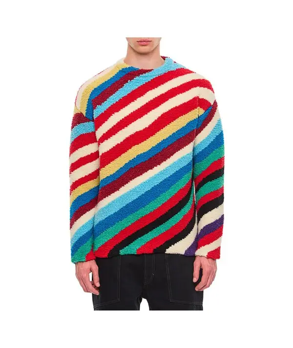 Bottega Veneta Striped Crewneck Jumper
