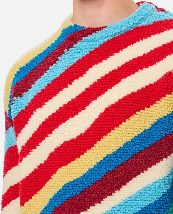 Bottega Veneta Striped Crewneck Jumper
