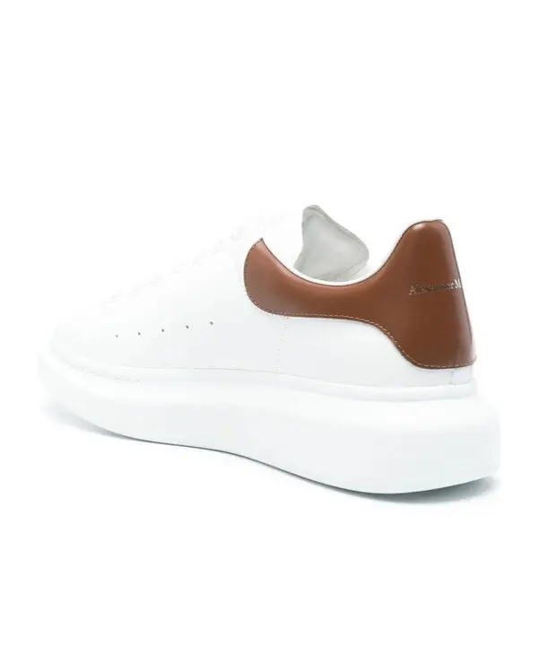 Alexander McQueen Oversized Lace-up Sneakers - White
