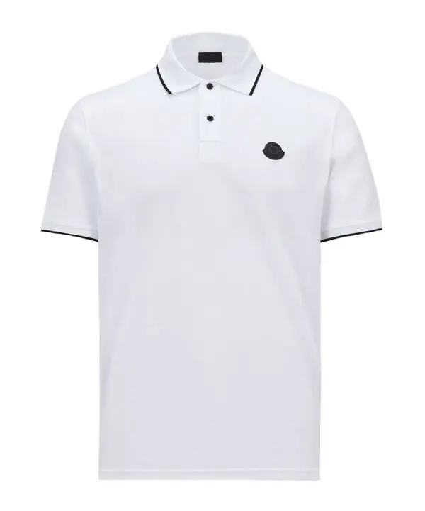 Moncler Logo Patch Short-sleeved Polo Shirt
