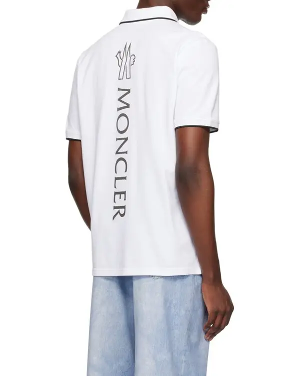 Moncler Logo Patch Short-sleeved Polo Shirt