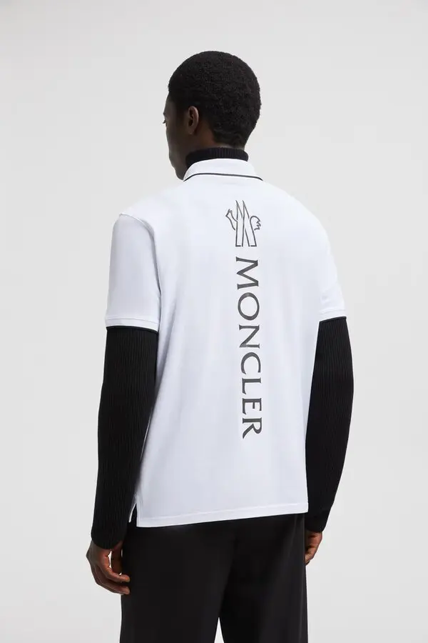 Moncler Logo Patch Short-sleeved Polo Shirt