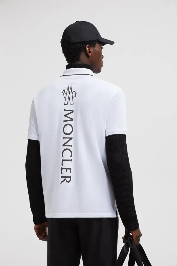 Moncler Logo Patch Short-sleeved Polo Shirt