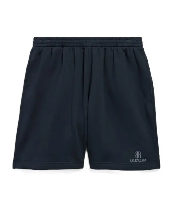 Balenciaga Nano Bb Faded Shorts