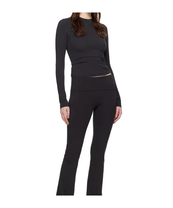 SKIMS Long-sleeved T-shirt - Black