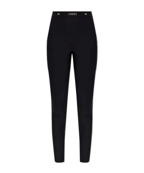 Amiri High Waist Signature Logo Leggings
