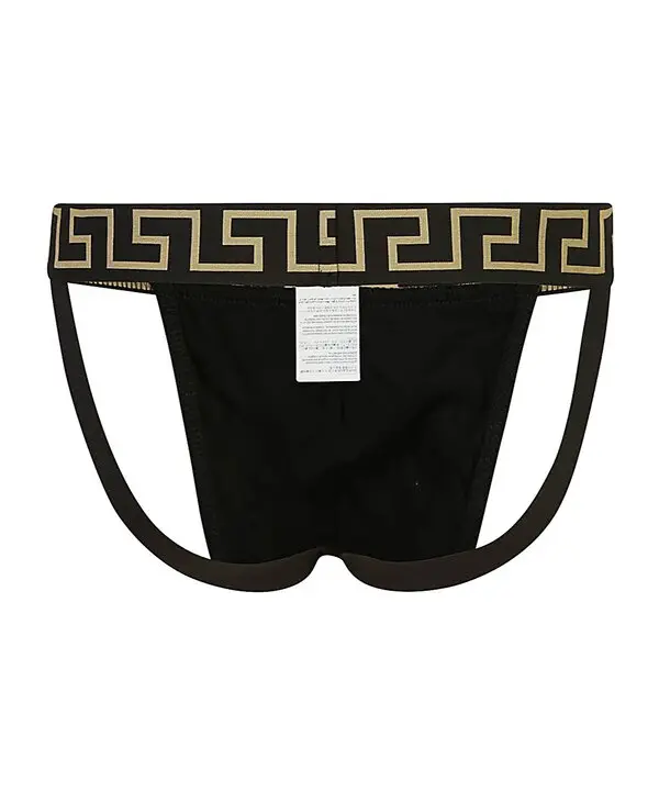 Versace Greca Border Stretched Jockstrap