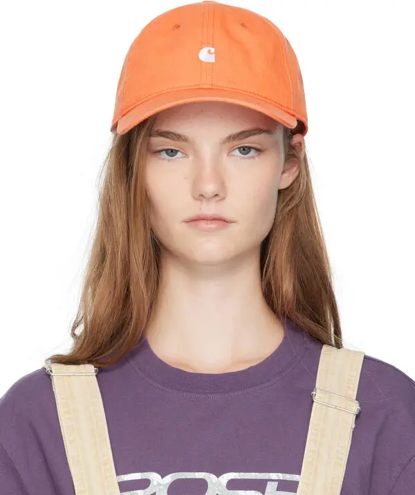 Carhartt Work In Progress Madison Logo Cap - Orange