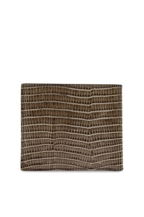 TOM FORD Embossed Bi-fold Wallet