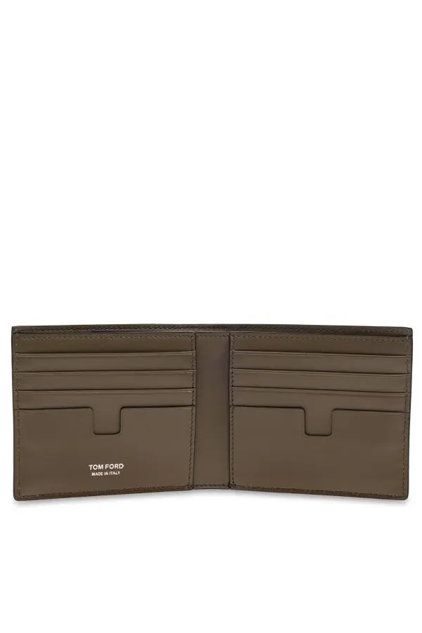TOM FORD Embossed Bi-fold Wallet