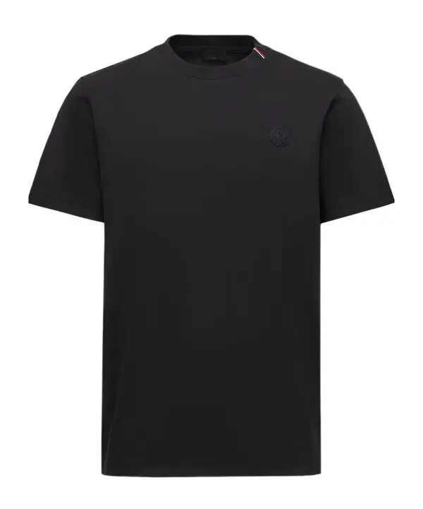 Moncler Logo Patch Crewneck T-shirt