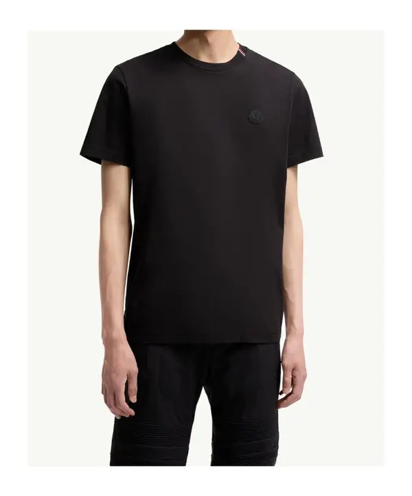 Moncler Logo Patch Crewneck T-shirt