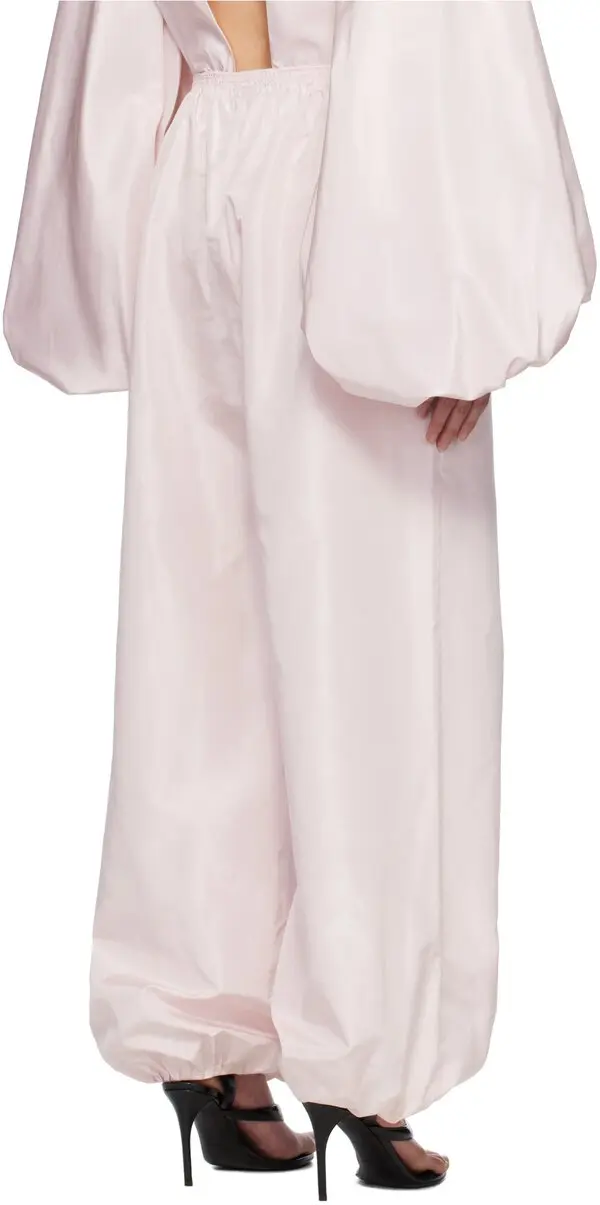 Alaïa Taffeta Balloon Pants - Pink