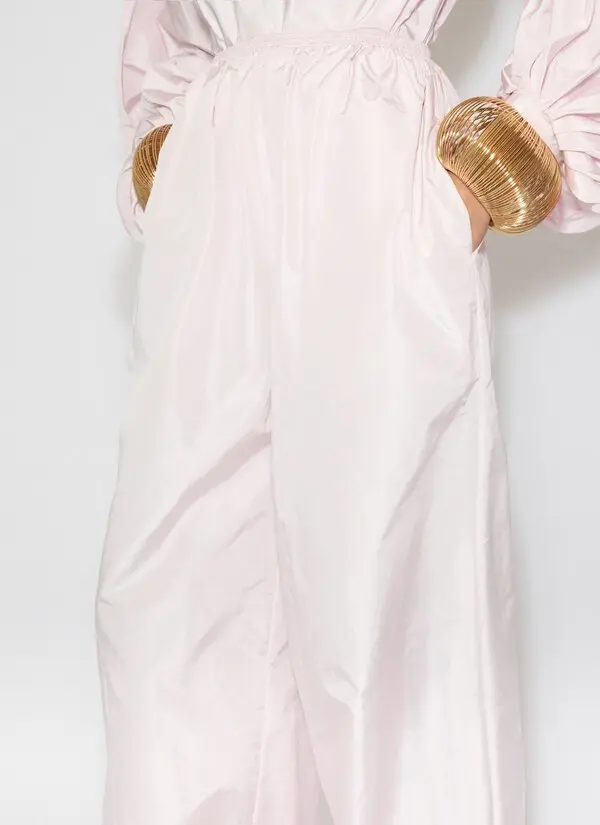 Alaïa Taffeta Balloon Pants - Pink