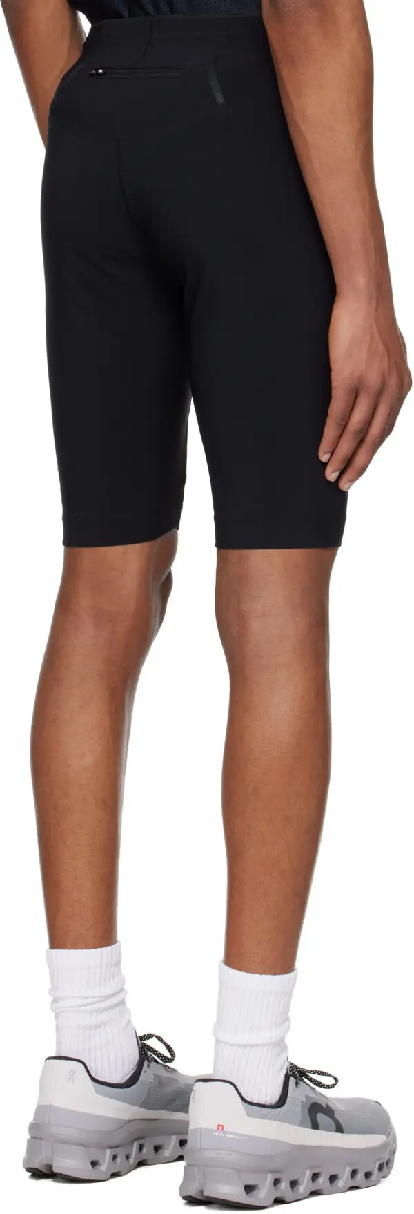 On Stretch Jersey Race Tights Half Shorts