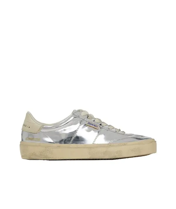 GOLDEN GOOSE Soul Star Lace-up Sneakers - Nude