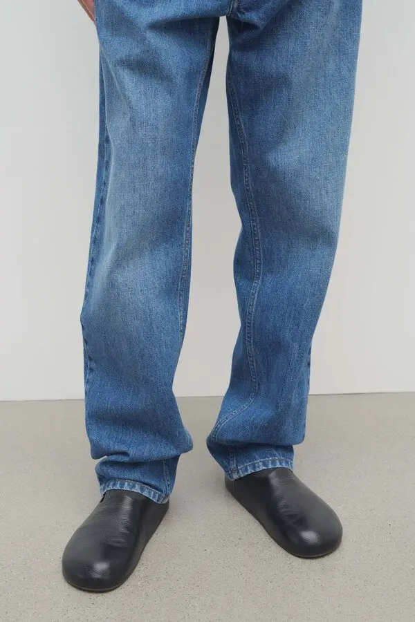 THE ROW Burt Straight Leg Jeans
