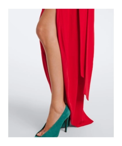 Valentino Garavani Draped Silk Georgette Gown