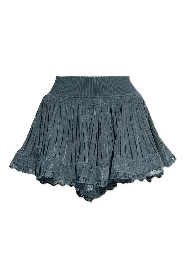 Alaïa Knitted Mini Skirt
