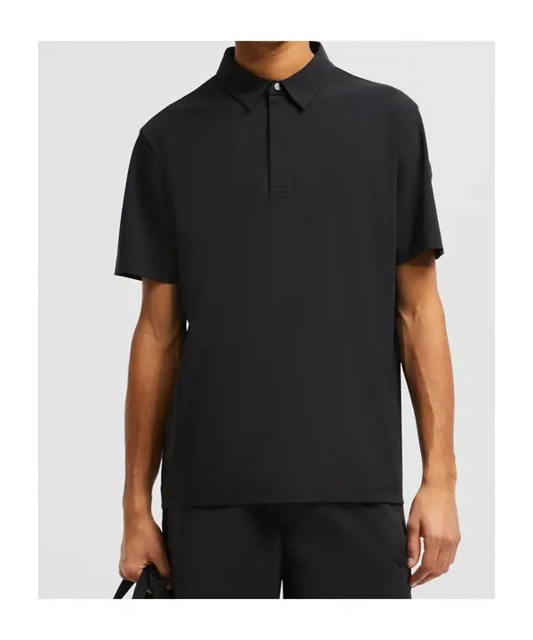 Moncler Logo Patch Short-sleeved Polo Shirt