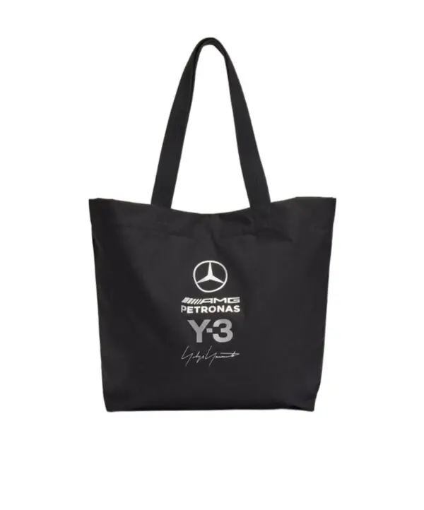 Y3 Amg Petronas Logo Tote Bag