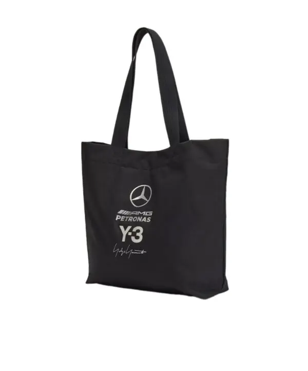 Y3 Amg Petronas Logo Tote Bag