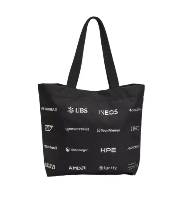 Y3 Amg Petronas Logo Tote Bag