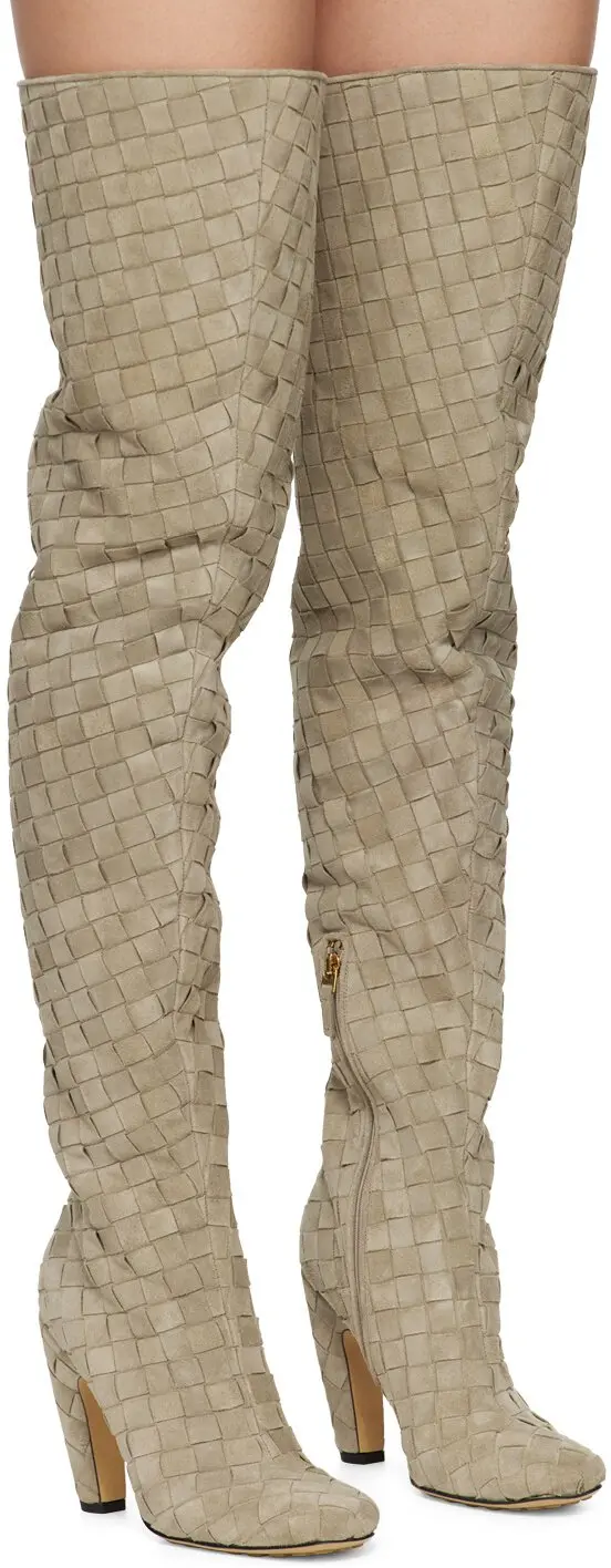 Bottega Veneta High Heel Over-the-knee Boots