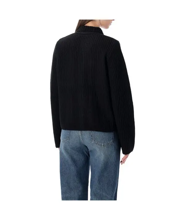 Carhartt Work In Progress Michigan Knitted Cardigan - Black
