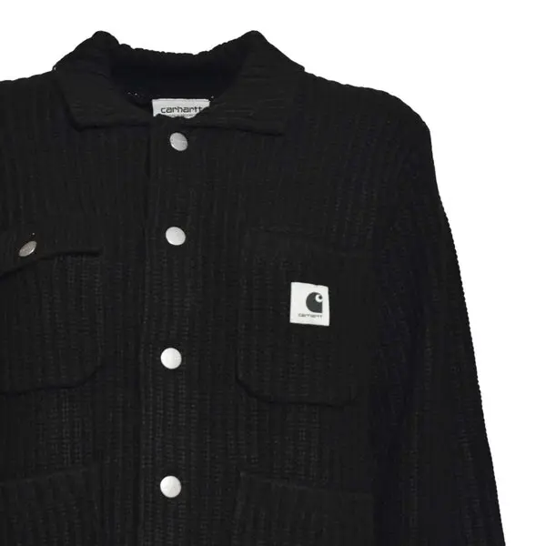 Carhartt Work In Progress Michigan Knitted Cardigan - Black
