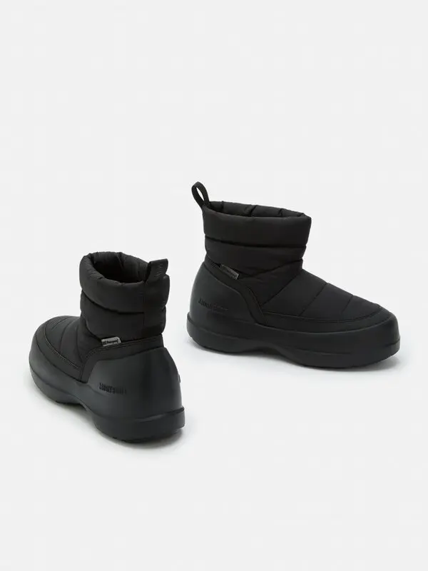 Moon Boot Mezzaluna Puffy Boots - Black