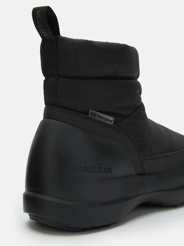 Moon Boot Mezzaluna Puffy Boots - Black