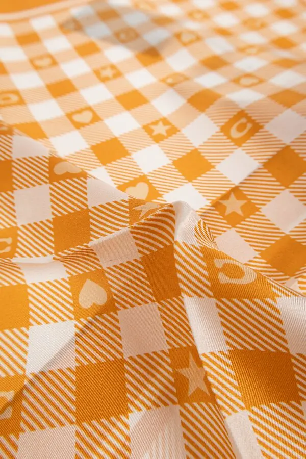 COACH Patterned Silk Scarf