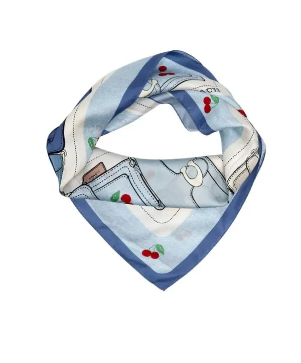 COACH Printed Silk Scarf