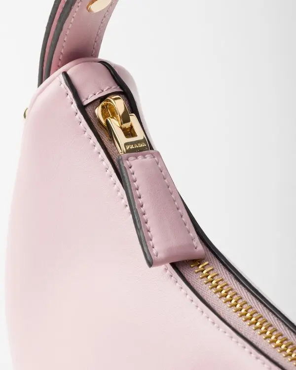 Prada Arqué Small Leather Shoulder Bag