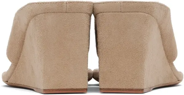Alaïa Cube Flip Flops - Grege