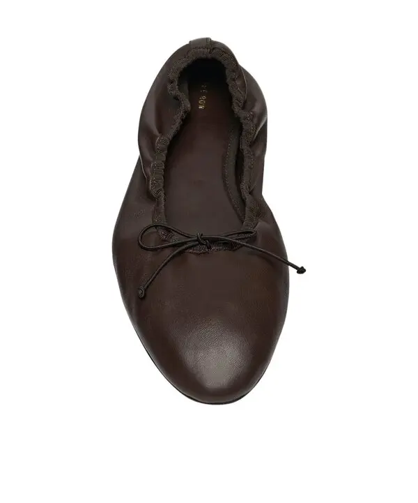 THE ROW Hereditas Bow Detailed Ballet Flats