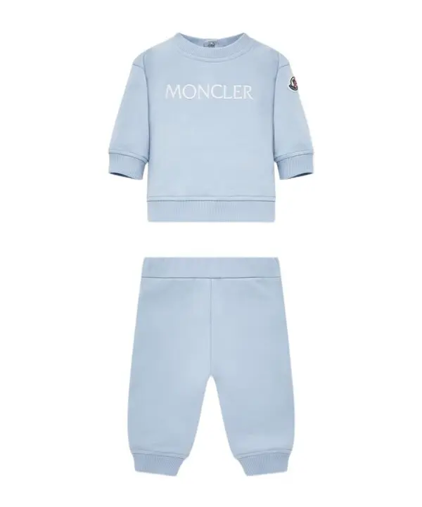 Moncler Embroidered Logo Sweatsuit Set