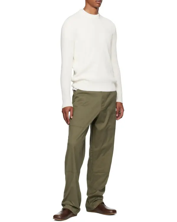 Moncler Logo Patch Crewneck Jumper
