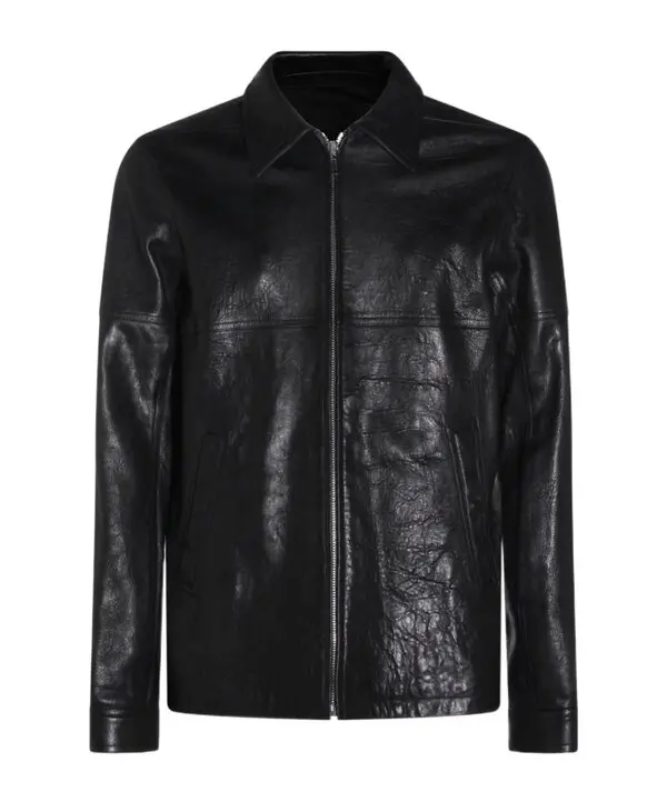 Rick Owens Temple Brad Jacket - Black
