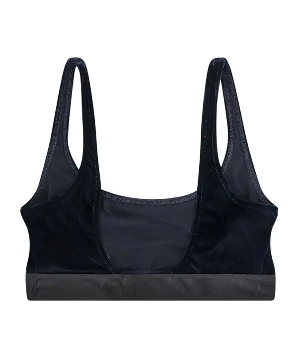 TOM FORD Stretch Lustrous Velour Signature Bralette