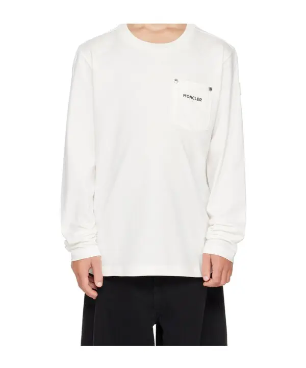 Moncler Logo-patch Pocket T-shirt