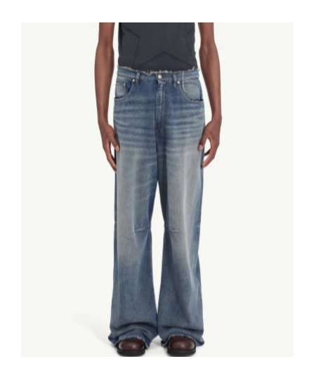 MAISON MARGIELA Frayed Straight-leg Jeans