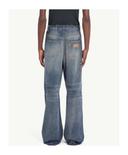MAISON MARGIELA Frayed Straight-leg Jeans