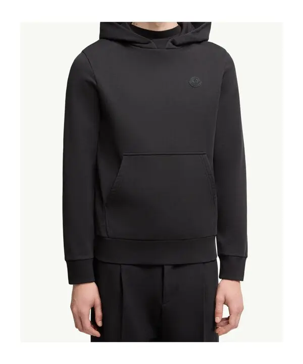Moncler Tonal Back Logo Hoodie